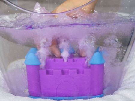 Enchanted Fizzing Castle Water Toy, Jumbo w/ 5 Puck Shaped Fizzies ...