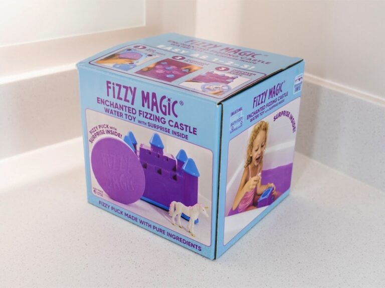 BUBBLING FIZZING CASTLE WATER TOY STARTER KIT - Fizzy Magic