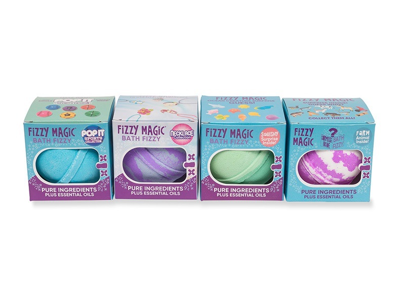 POPULAR SAMPLER BUNDLE WITH 7 OZ. XL BATH BOMBS - Fizzy Magic