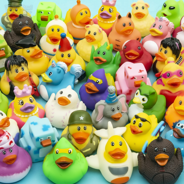 3 Peek‑A‑Duck Surprise XL Multicolor Bath Bombs - Fizzy Magic